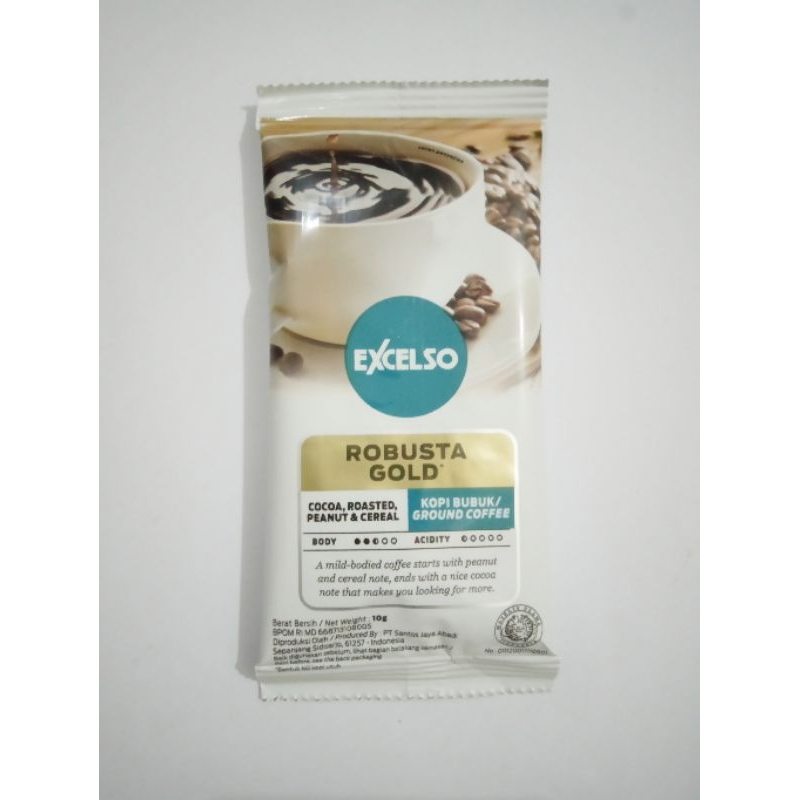 Jual Kopi excelso robusta gold per sachet | Shopee Indonesia