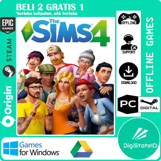 Jual PC Games The Sims 4 Complete Pack -- Free Update | Shopee Indonesia