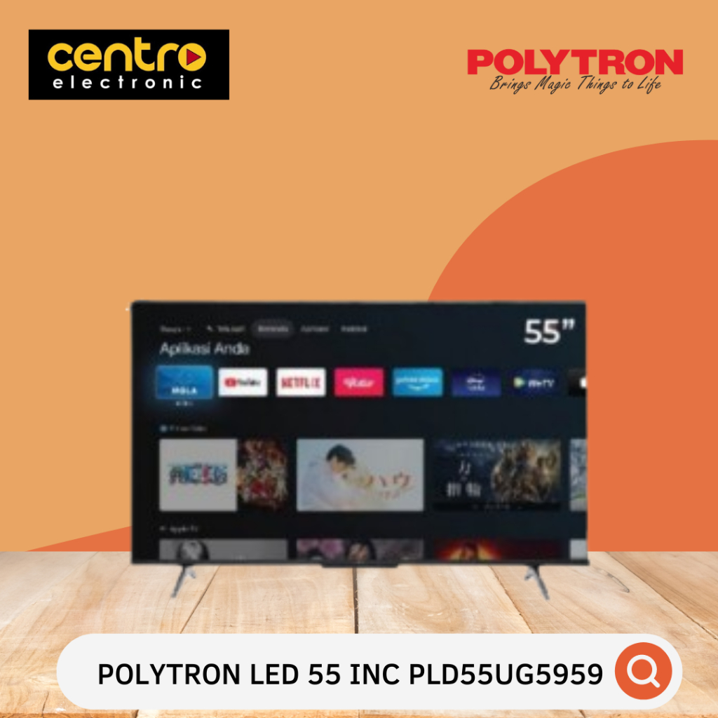 Jual POLYTRON LED 55 INC PLD55UG5959 | Shopee Indonesia