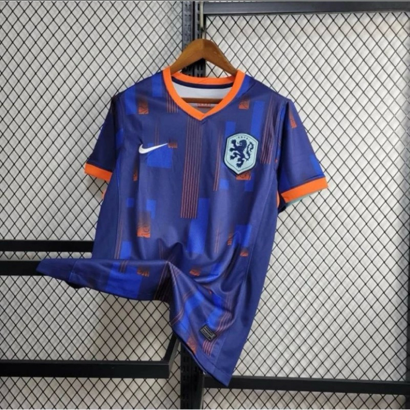 Jual JERSEY BOLA BELANDA AWAY EURO 2024 GRADE ORI IMPORT FANS KIT ...