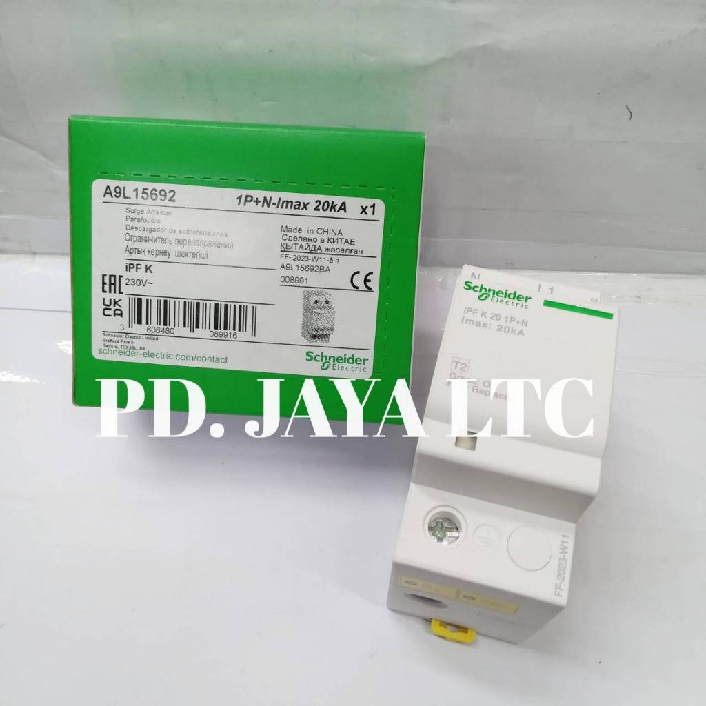 Jual Schneider Acti 9 Surge Arrester PF20 Tipe 2 1P+N A9L15692 | Shopee ...