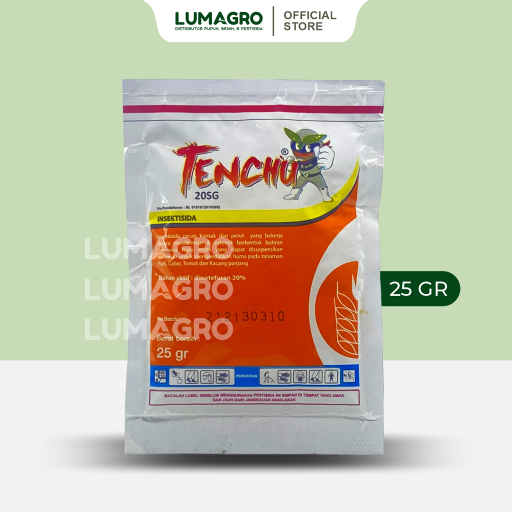Jual Insektisida Tenchu 20SG 25gr Dinotefuron Ampuh Mengendalikan Hama ...