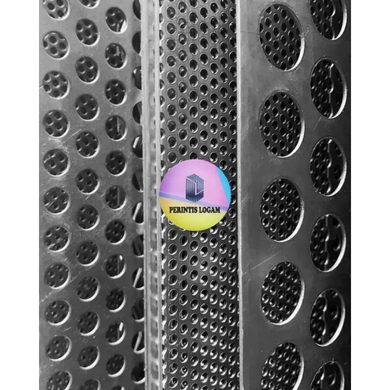 Jual Plat Lubang Besi Perforated 5mm Lubang 5mm mm 1.2 x 2.4 Meter ...