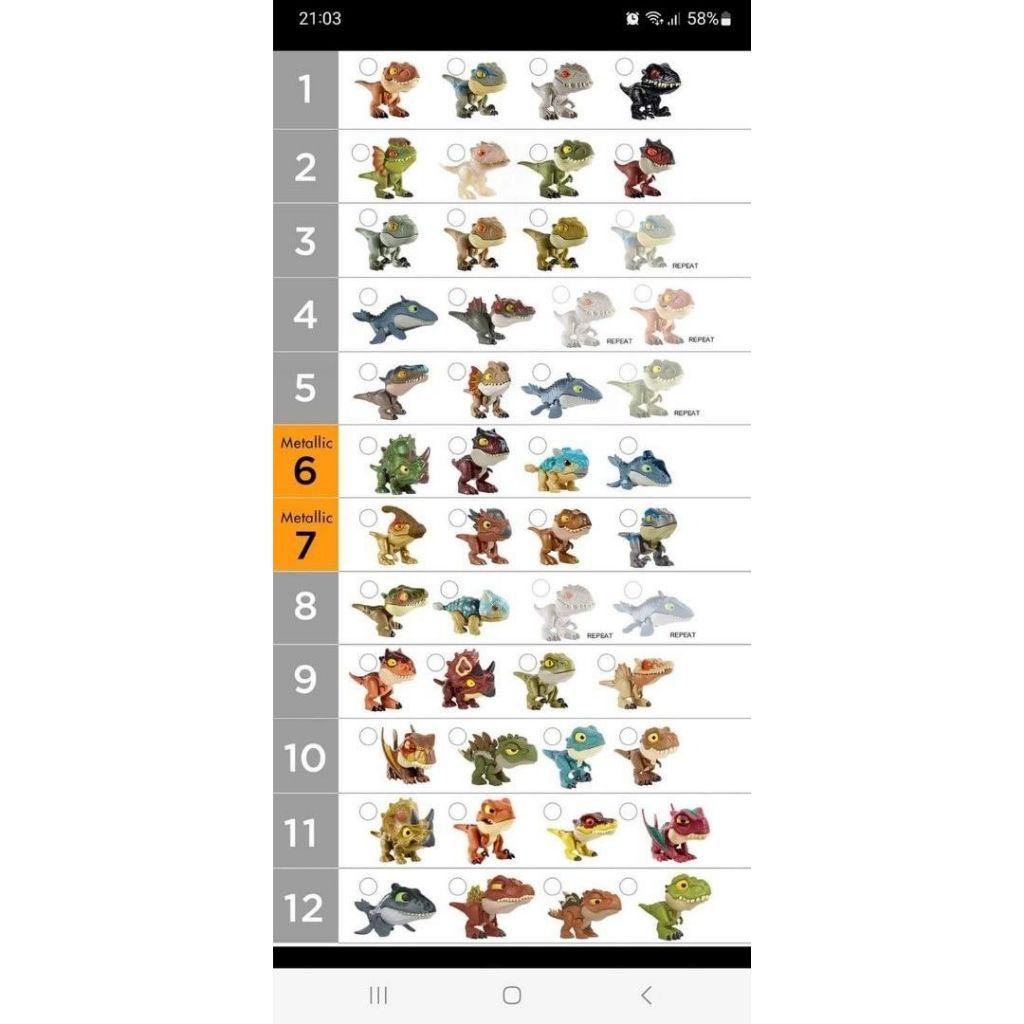 Jual jurassic world dino snap squad wave 1 2 3 4 5 6 7 8 9 10 11 12 ...