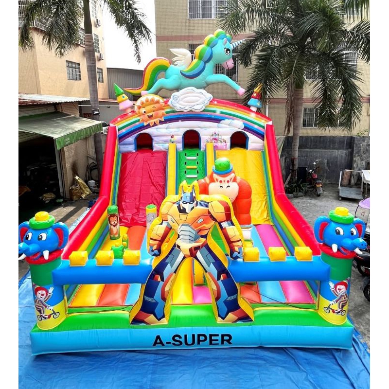 Jual Wahana permainan anak istana balon. balon loncat rumah balon ...