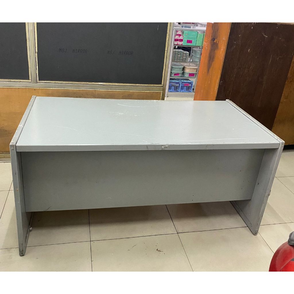 Jual MEJA KANTOR MINIMALIS SECOND SEKEN BEKAS UKURAN 160X79X76 | Shopee ...