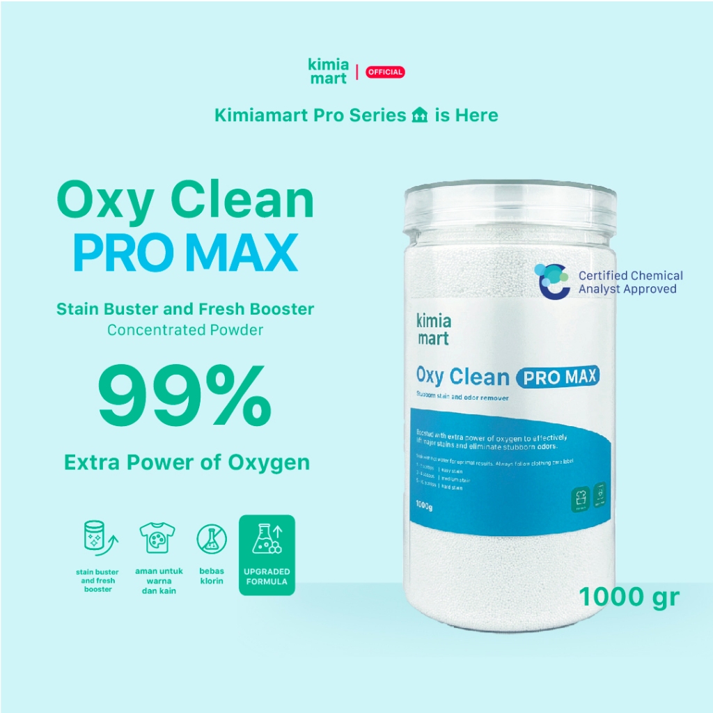 Jual Oxy Clean Pro Max - Pemutih Pakaian / Penghilang Noda / Pencerah ...