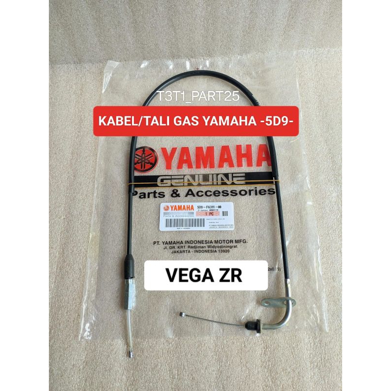 Jual kabel/tali gas (5D9) Yamaha Vega ZR | Shopee Indonesia