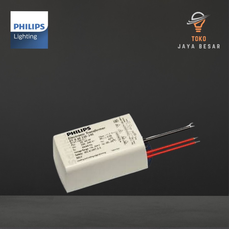 Jual Trafo / Ballast LED Philips ETE 60 / E-TE 60W 12 volt ke 220-240 ...