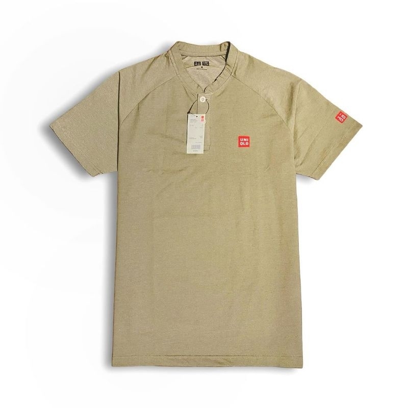Jual Polo Uniqlo Kerah Shanghai Pria Polo Shirt Original Lengan Pendek ...