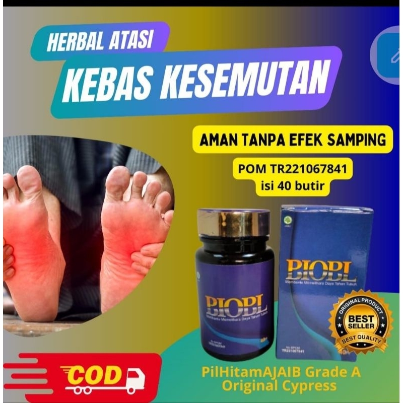 Jual Pil Hitam Ajaib BIOBL cypress herbal atasi sendi ,osteoporosis ...