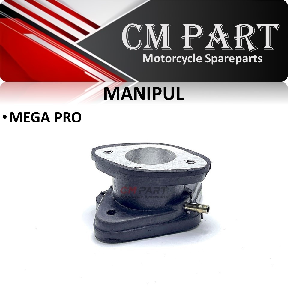 Jual INTAKE INTEK KARBURATOR MANIPUL MANIPOL KARET MEGA PRO | Shopee Indonesia