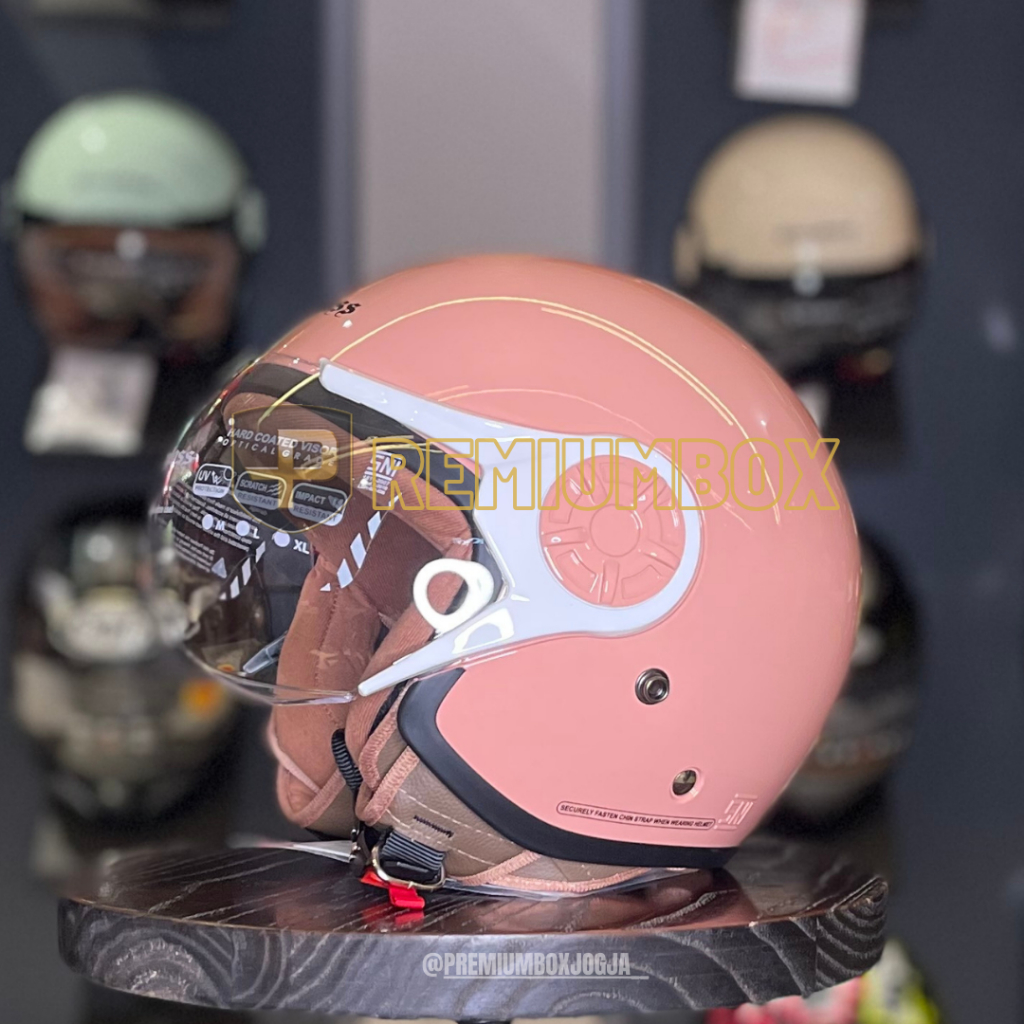 Jual Helm Cargloss YRH Hijab Dusty Pink | Shopee Indonesia