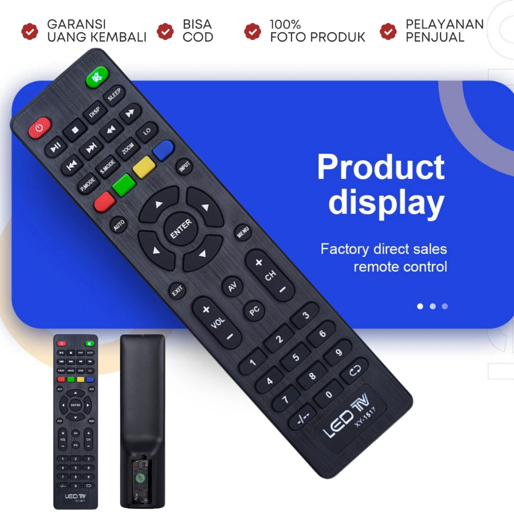 Jual REMOTE TV SAKURA WEYON ANIMAX DIGITAL LED TV XY-1517 | Shopee Indonesia
