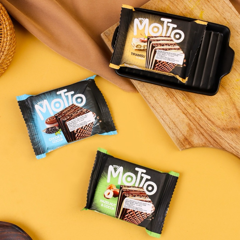 Jual My Motto Biskuit Wafer Double Cream 30gr | Shopee Indonesia