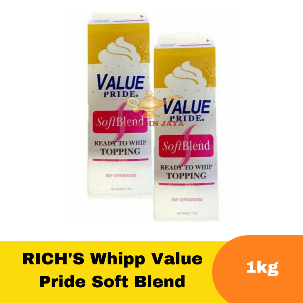 Jual RICH'S Whipp Value Pride Soft Blend 1kg | Shopee Indonesia