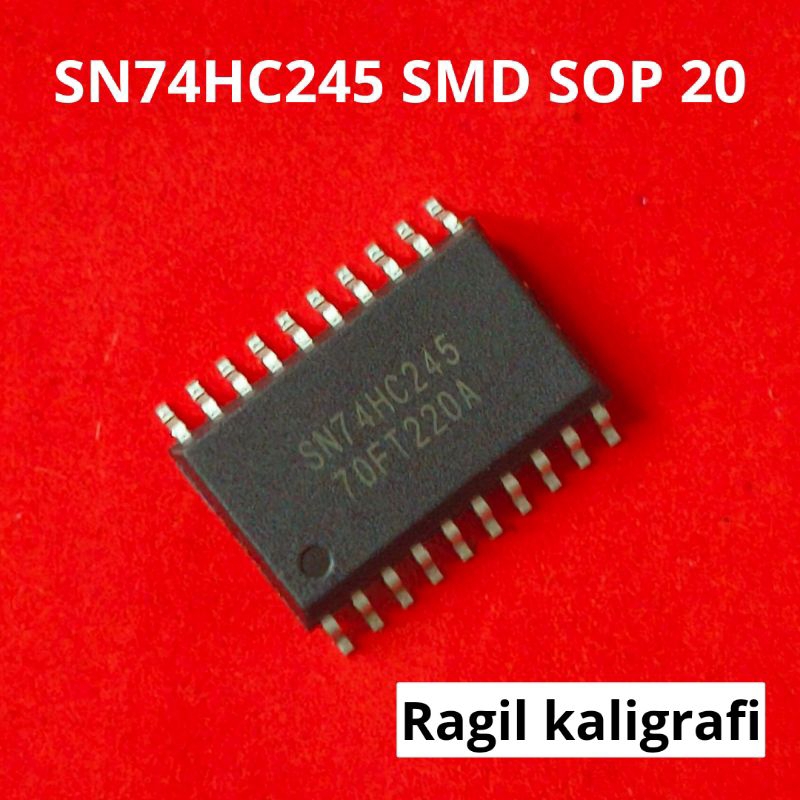 Jual 74hc245 smd sop 20 SN 74HC245 SMD IC BUFFER 74HC245D SMD SOP 20 | Shopee Indonesia