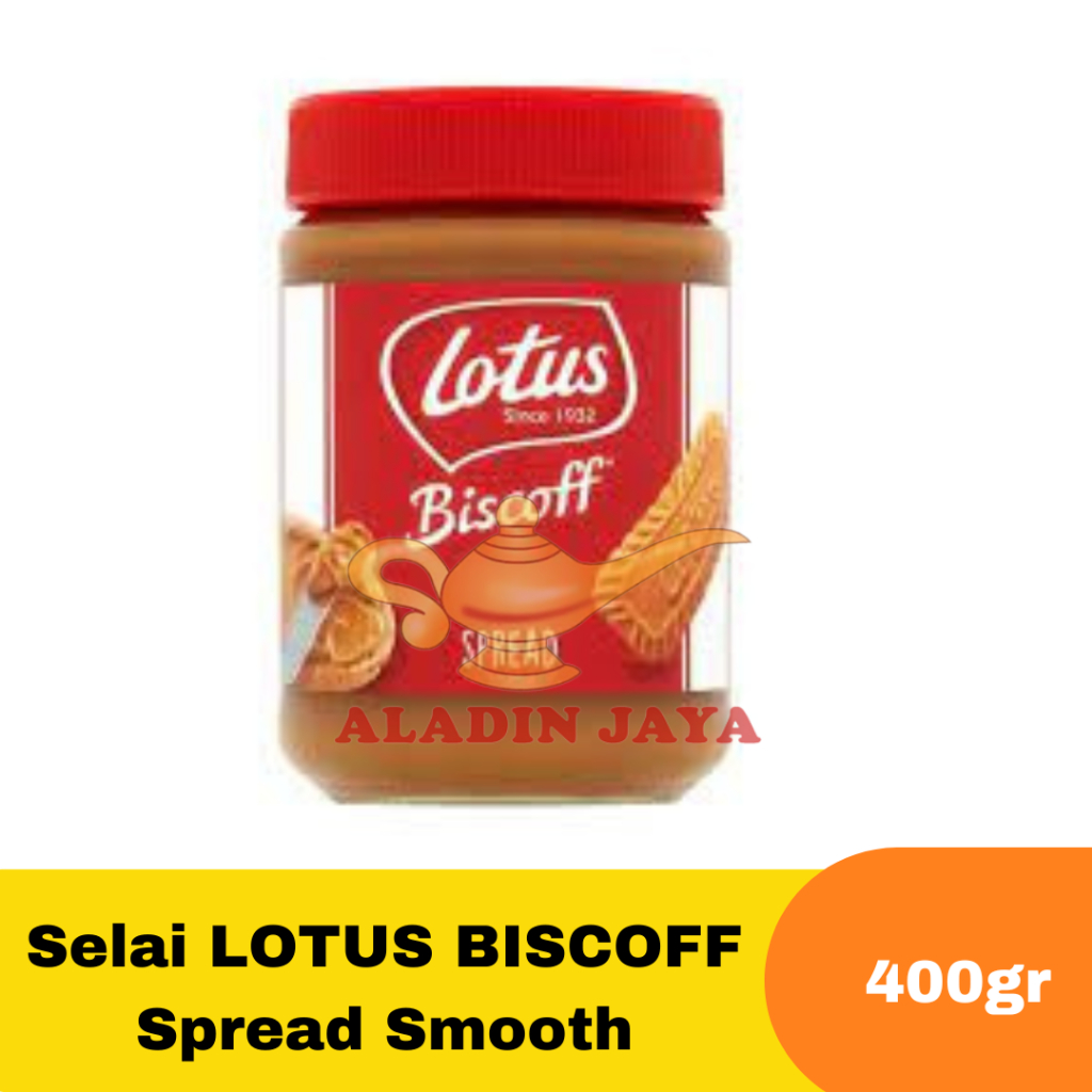 Jual Selai LOTUS BISCOFF Spread Smooth 400 gr | Shopee Indonesia