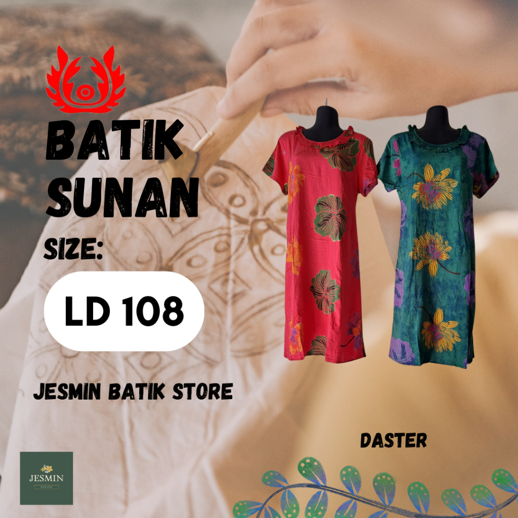 Jual Batik Sunan Daster Motif DA360 | Shopee Indonesia