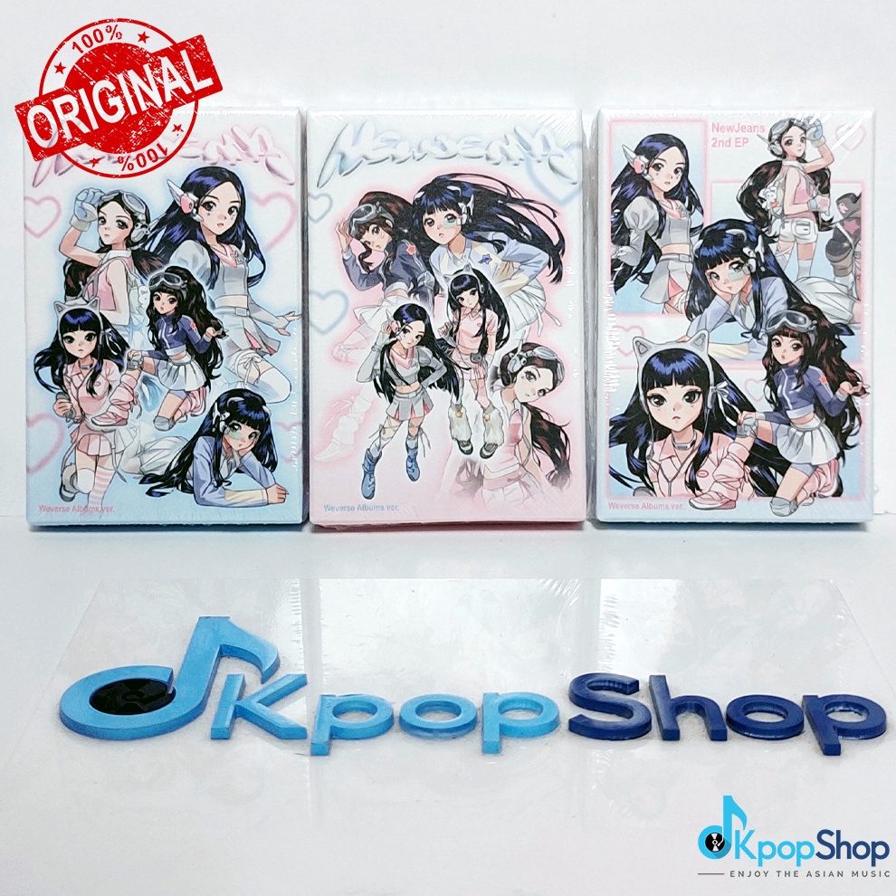 Jual ART I4N3 Album NewJeans Get Up WEVERSE Album Version READY ...