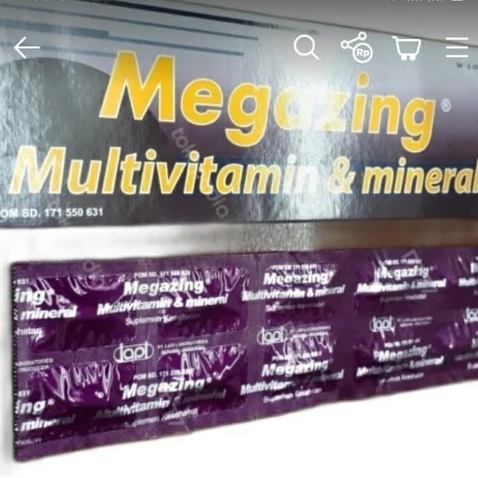 Jual Megazing Multivitamin &Mineral | Shopee Indonesia