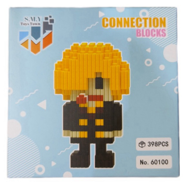 Jual Susunan Bricks Karakter One Piece Sanji Mainan Balok | Shopee ...