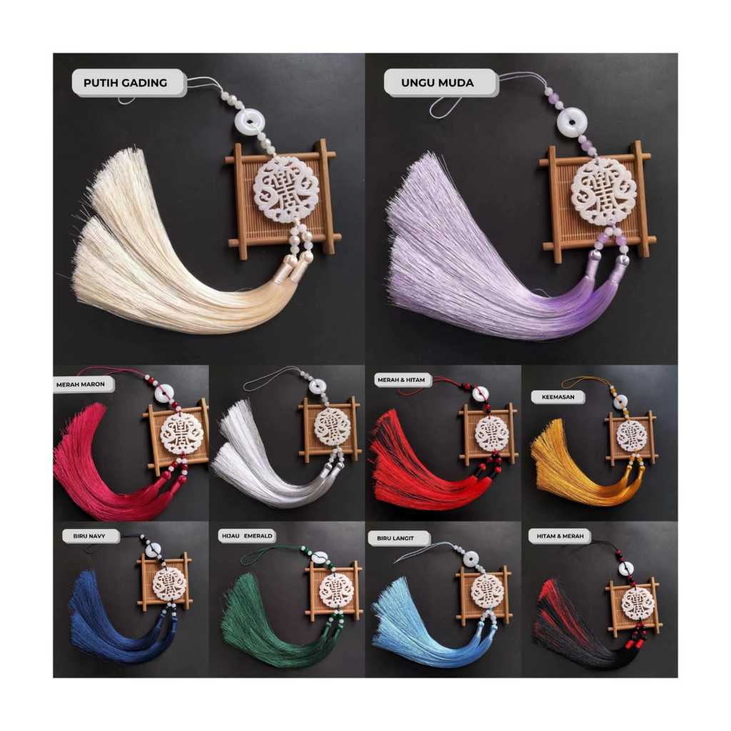 Jual Gantungan Tasel Ganda Dinasti Elite Hiasan Hanbok Tassel Norigae ...