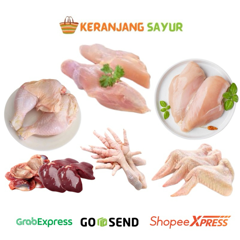 Jual Daging Ayam Fresh | Ayam Potong | Dada Ayam | Paha Ayam | Sayap ...