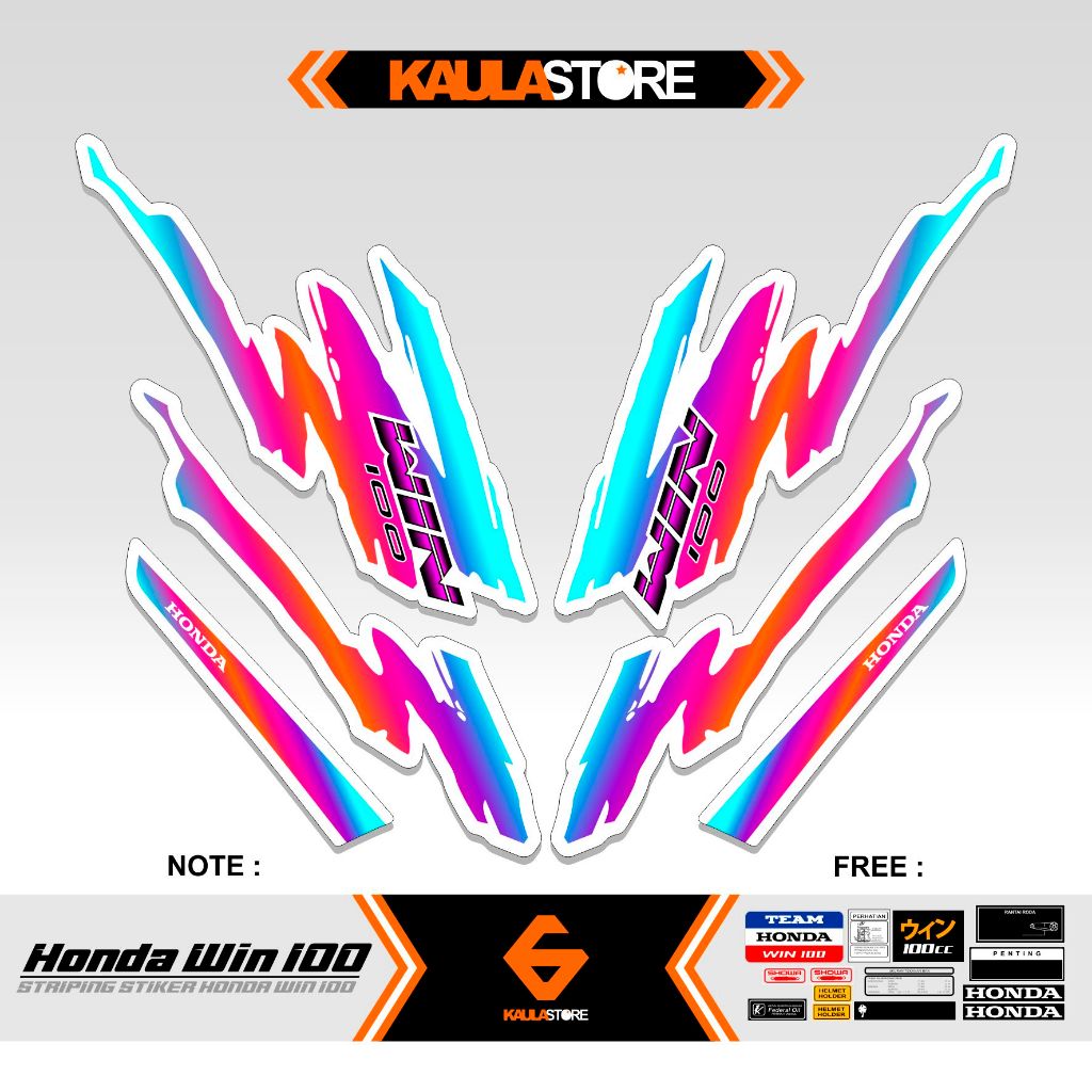 Jual Striping honda win / STIKER BODY MOTOR / STIKER VARIASI MOTOR ...