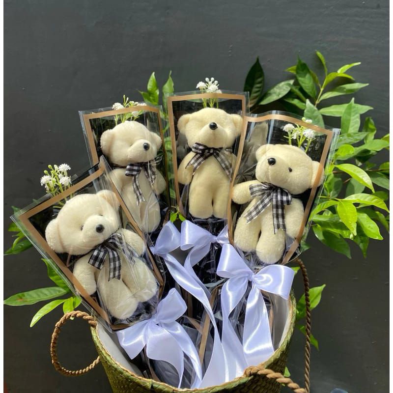 Jual (READY STOCK ) BUKET BONEKA WISUDA TEDDY BEAT MINI / buket lucu ...