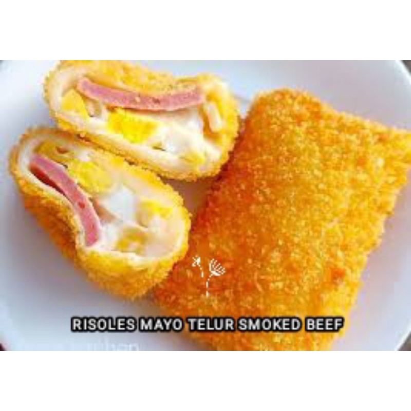 Jual (isi 6) Risoles Mayo Telur Smoked Beef (BACA DESKRIPSI) | Shopee ...