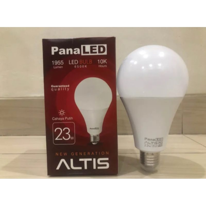 Jual Lampu LED 23 Watt 23w PANALED ALTIS by LUBY SNI - Putih 6500K | Shopee Indonesia