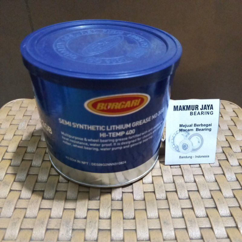 Jual STEMPLET PELUMAS GEMUK LITHIUM GREASE NO.3GB H-TEMP 400 BULGARI ...