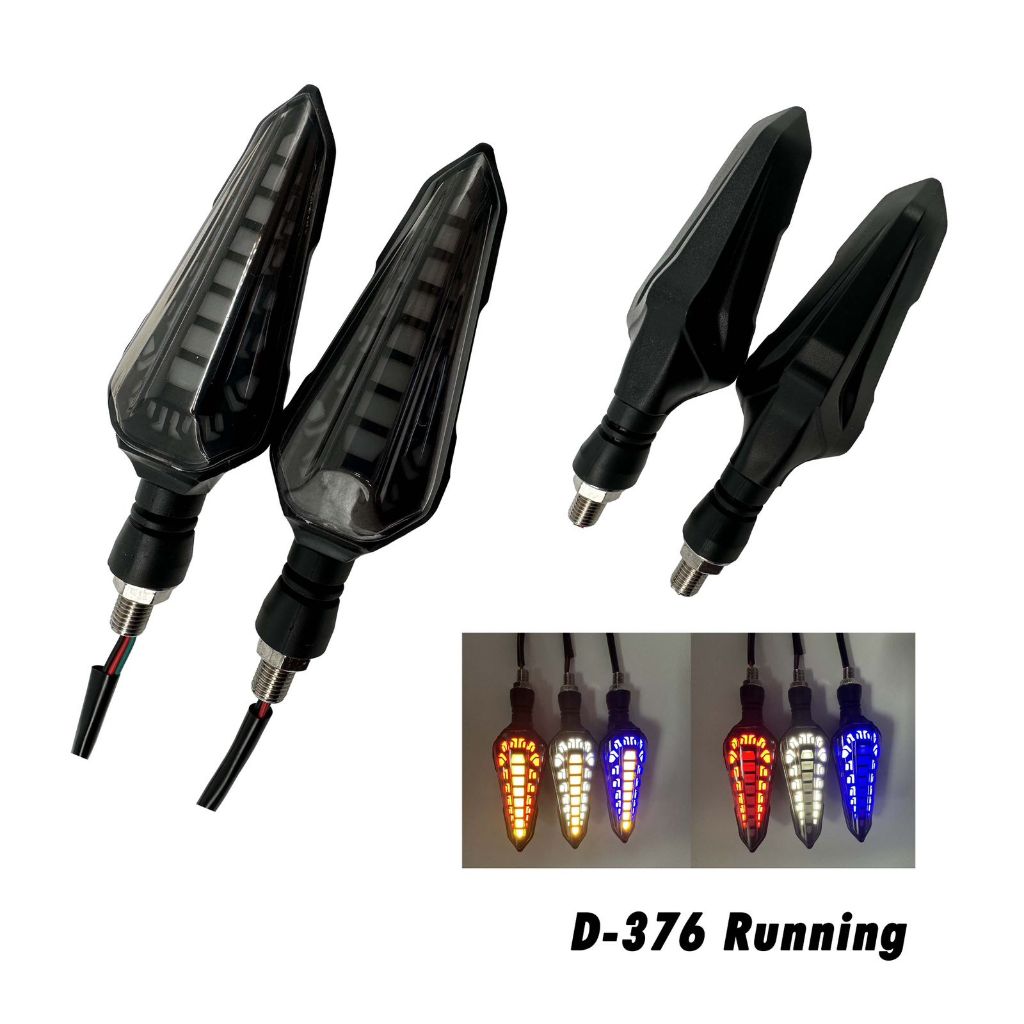 Jual Lampu Sen Assy Running LED Panah 2 Sisi Sein Running Universal lancip led running SEN ...