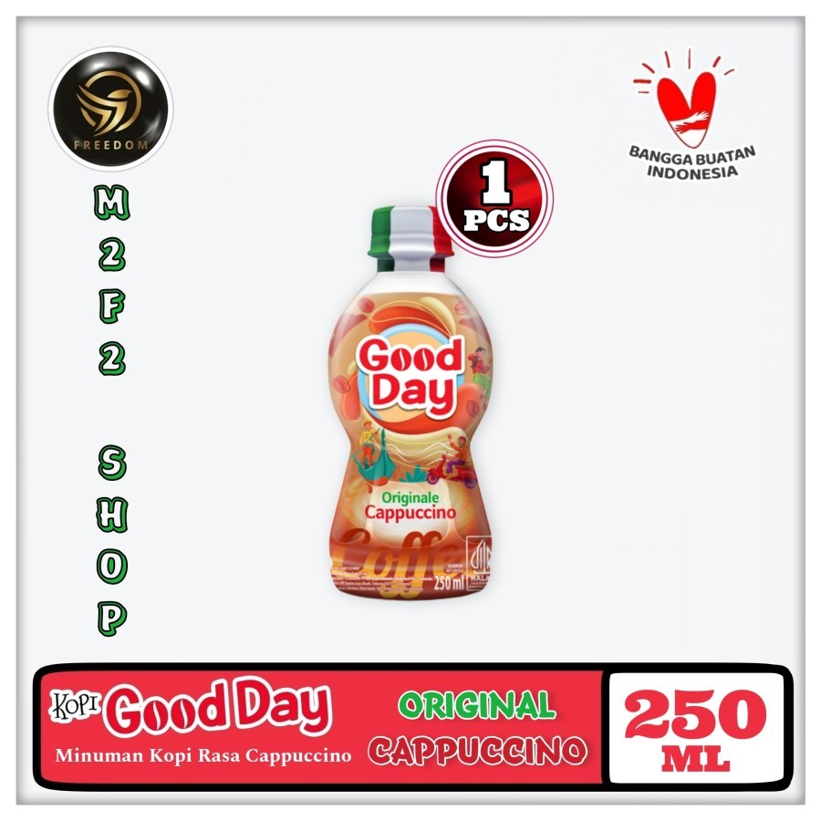 Jual Kopi Good Day Originale Cappuccino Coffee Botol Pet - 250 ml ...