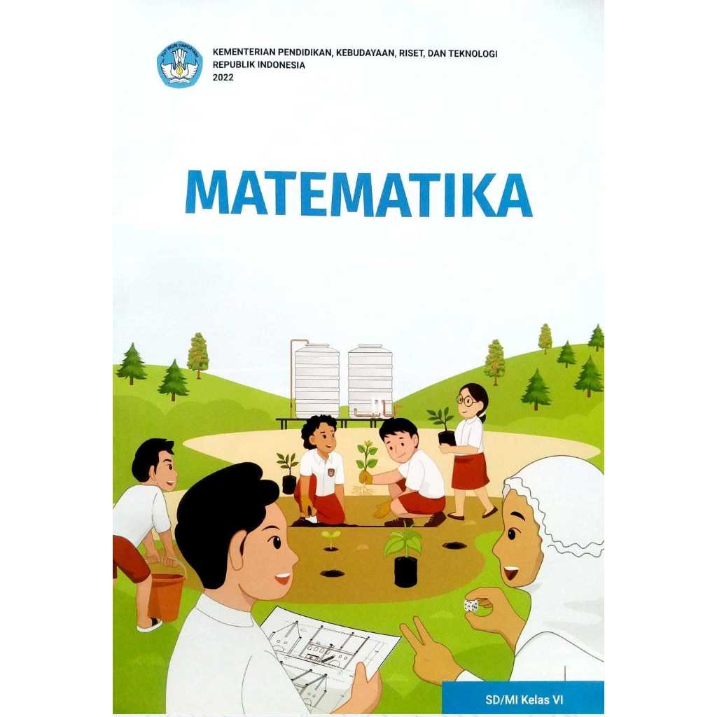 Jual Buku Matematika Kelas 6 SD/MI Kurikulum Merdeka Non Lisensi | Shopee Indonesia