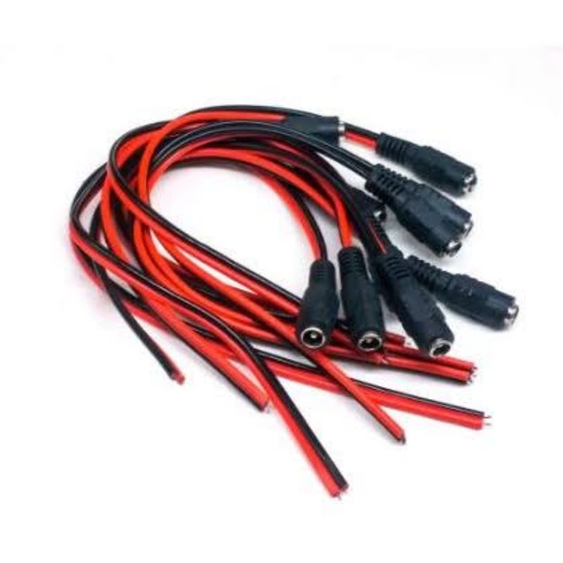 Jual 5.5X2.1Mm Female Kabel 12V Plug DC Adaptor Kamera CCTV | Shopee ...