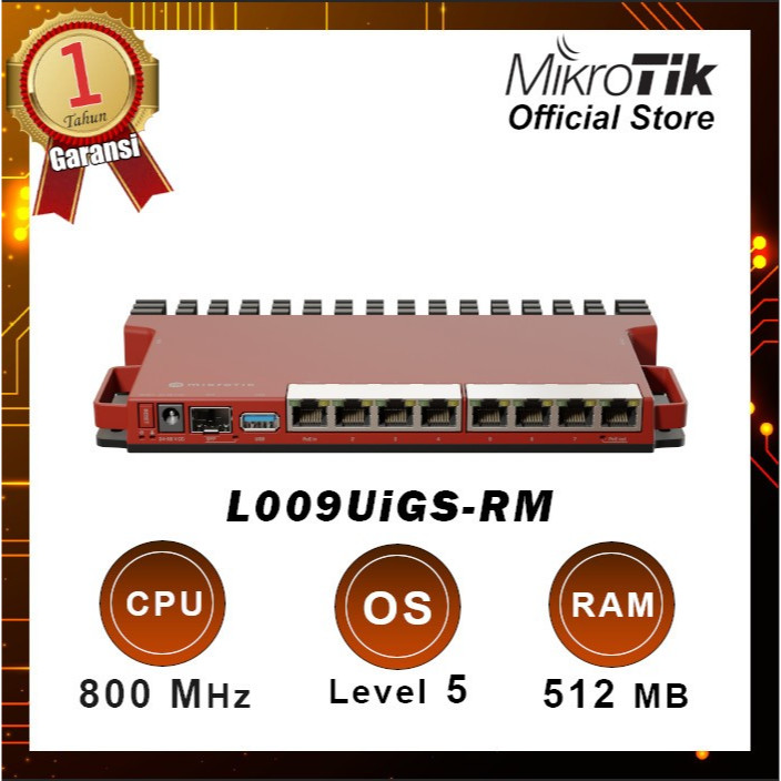 Jual MikroTik L009UiGS-RM Router | Shopee Indonesia