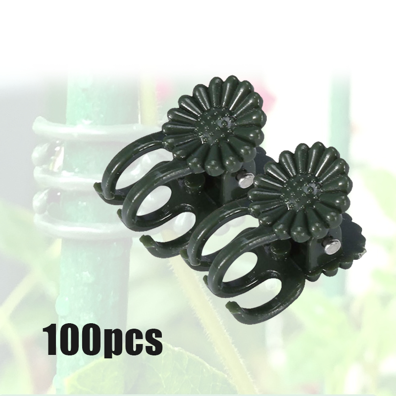 Jual Jepitan tanaman Klip Penjepit Tangkai Bunga Anggrek - 100pcs ...