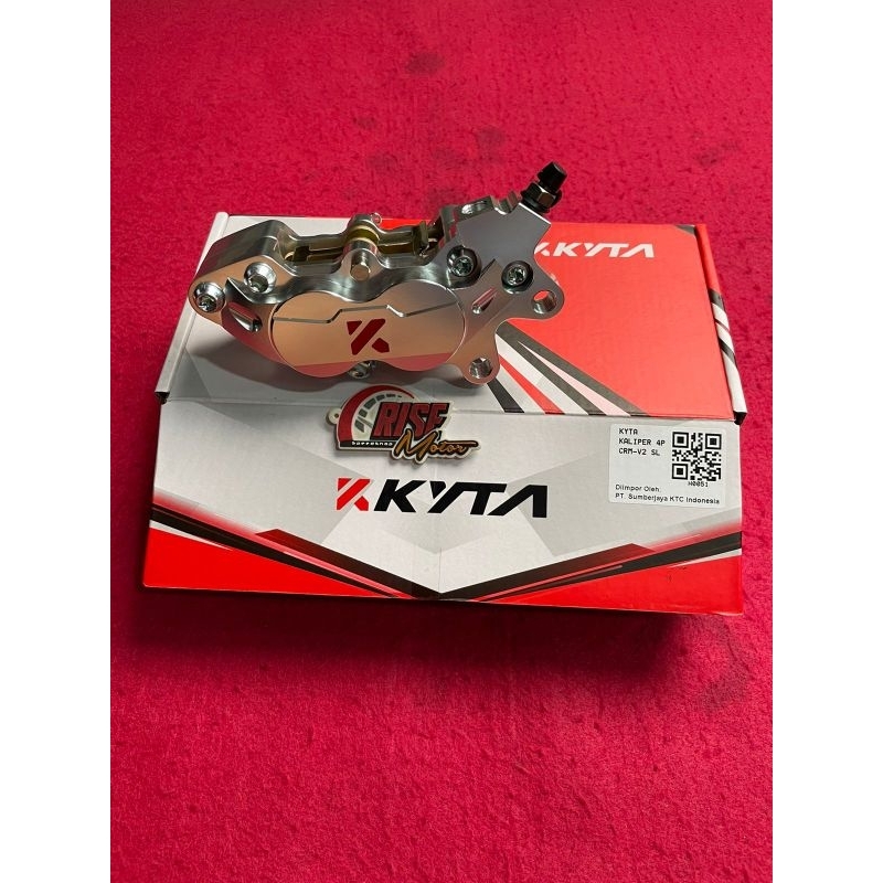 Jual KALIPER KTC KYTA 4 PISTON CRM V2 SILVER | Shopee Indonesia