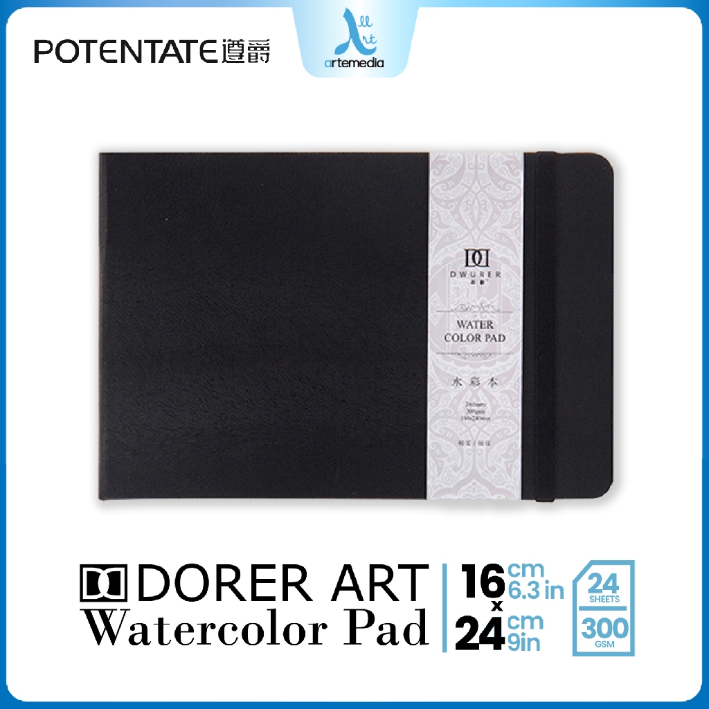 Jual Potentate Dorer Art Handbook 16x24cm Hard Cover Watercolor Journal ...