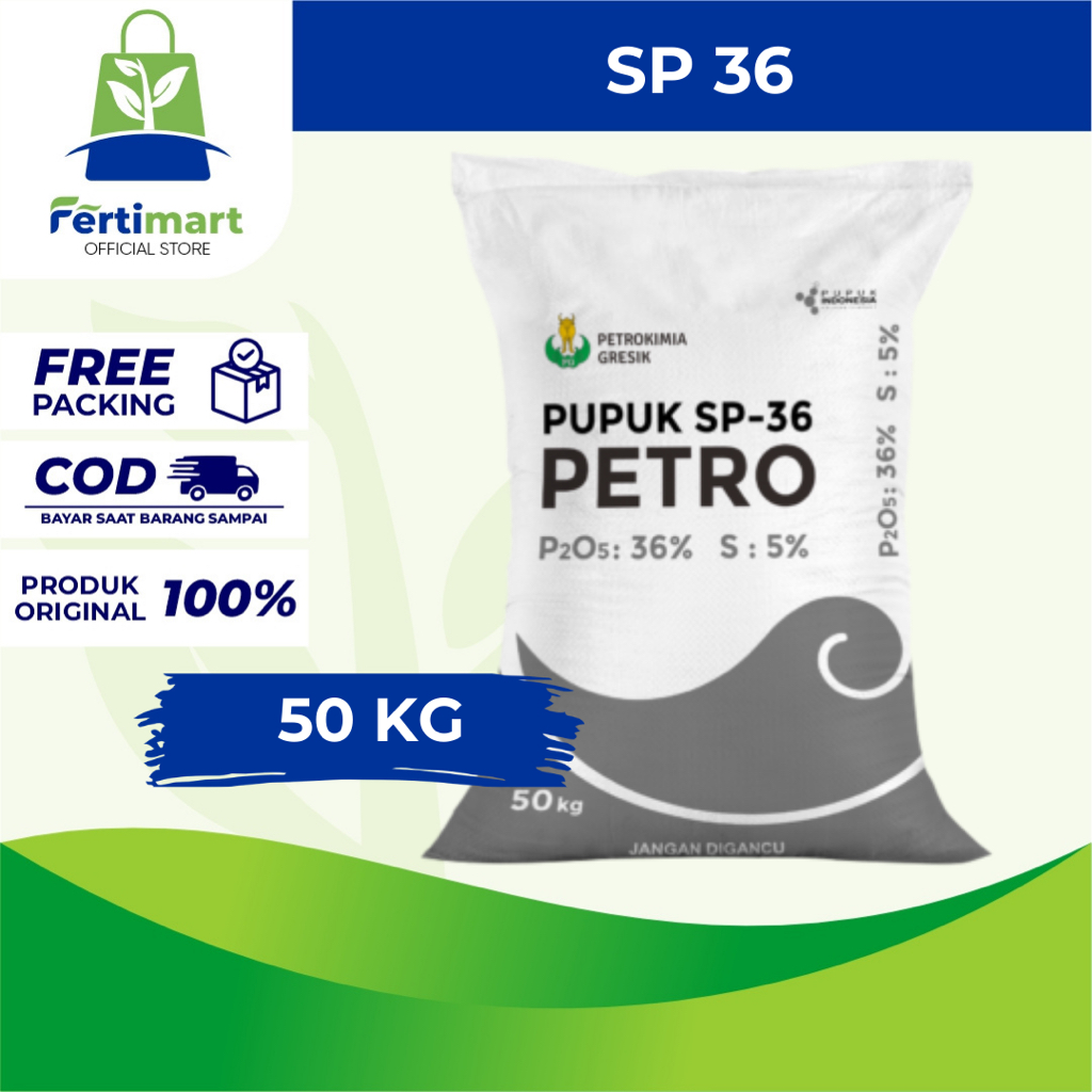 Jual Fertimart - Pupuk SP-36 Petro Non Subsidi 50 kg Pupuk P205 Fosfor ...