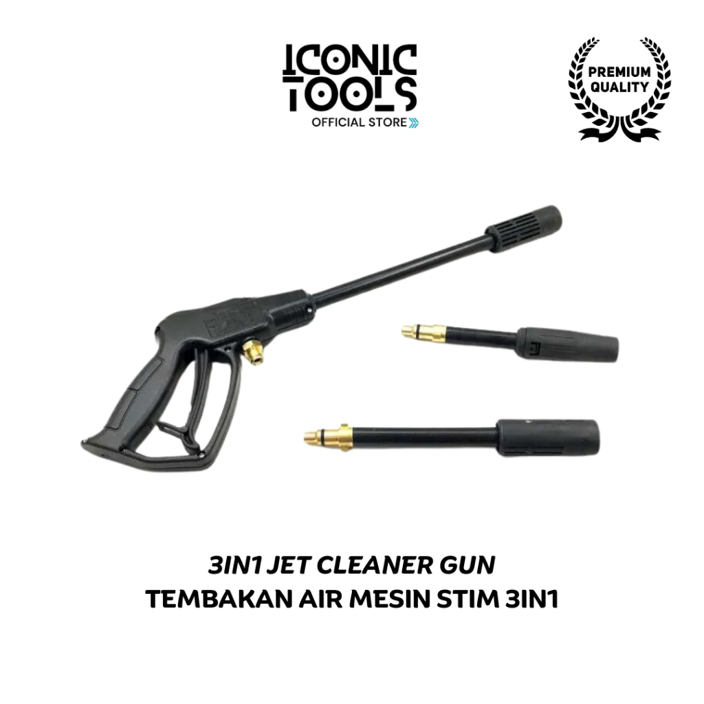 Jual Semprotan Air Gun Jet Cleaner High Preasure 3in1 Gagang Panjang ...