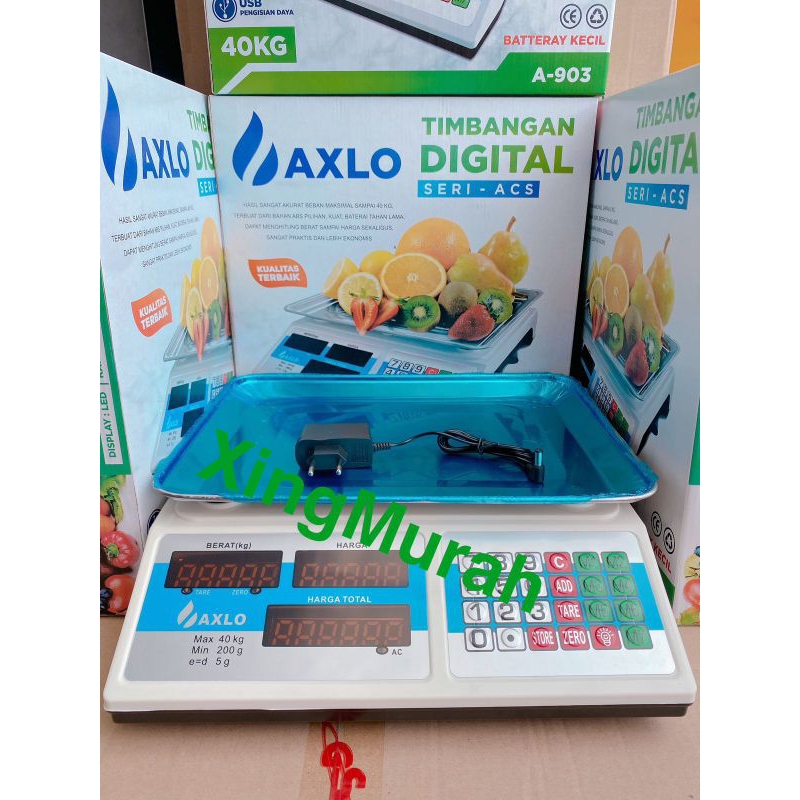 Jual Timbangan Buah Timbangan Harga Digital Axlo 940 A903 | Shopee ...