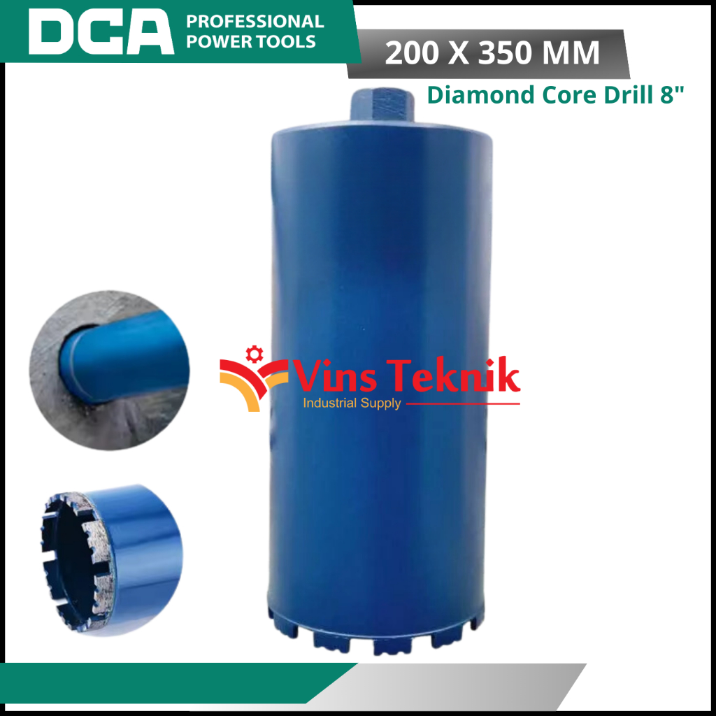 Jual Mata Koring Coring CORE DRILL 8 INCH DCA 200 X 350 MM | Shopee ...