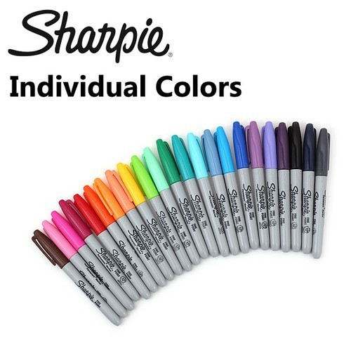 Jual PALING MURAH Sharpie Fine Point Permanent Marker Individual Colors ...