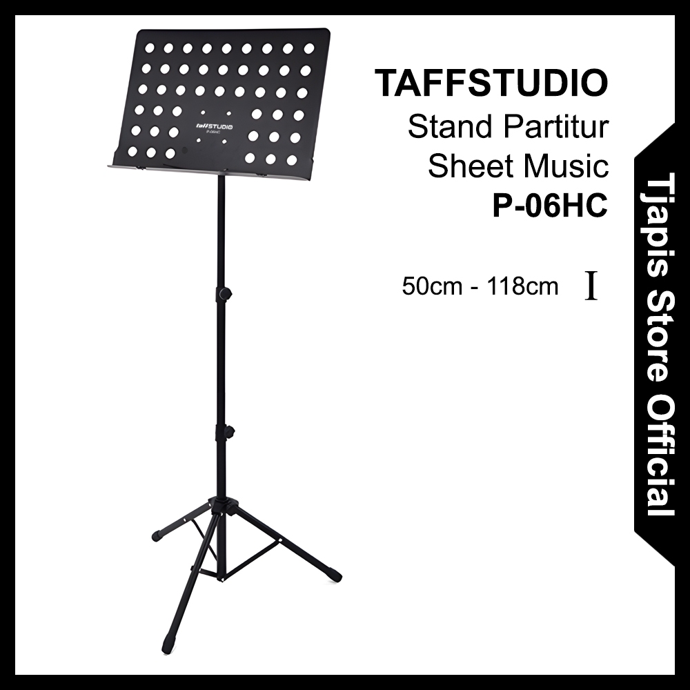 Jual TAFFSTUDIO STAND PARTITUR MUSIK PORTABLE FOLDING MUSIC SHEET ...