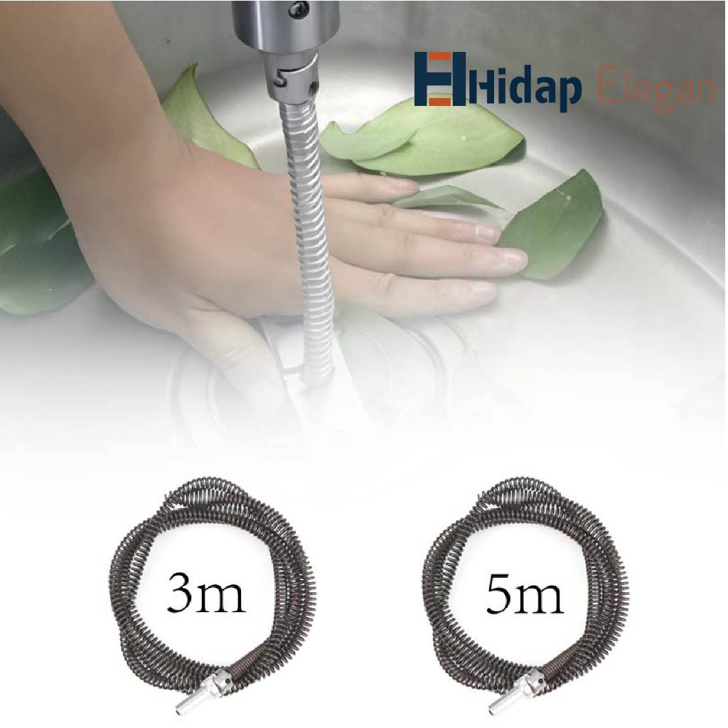 Jual 3/5M Pipe Cleaner Kawat,Pembersih Saluran Pipa Mampet,Kawat Baja Pembersih Saluran Air ...