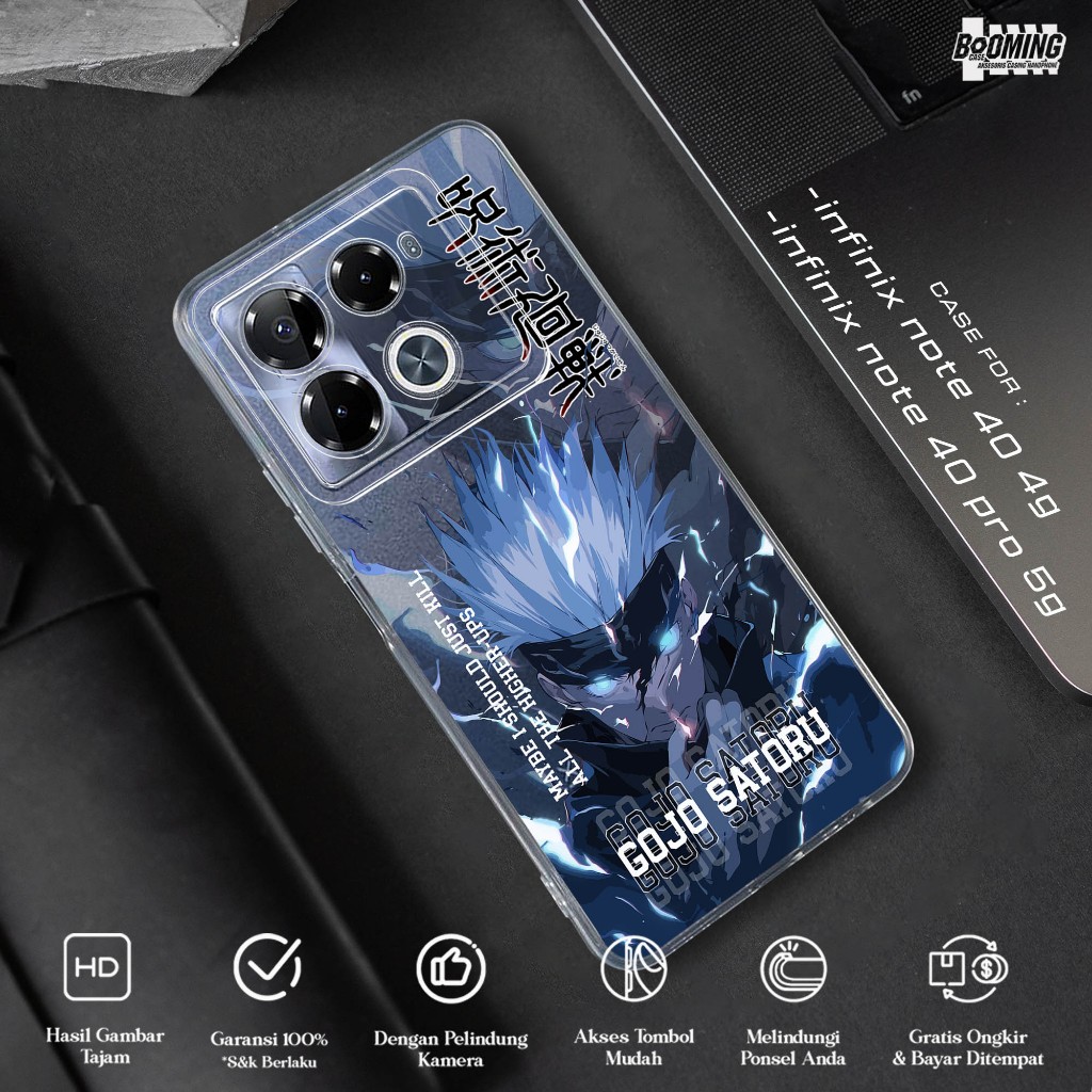 Jual Case Infinix Note 40 4G - Infinix Note 40 Pro 5G Motif PNG KOCAN - Clear Case - Softcase ...