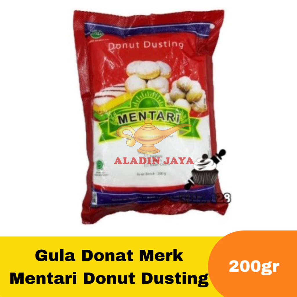 Jual Gula Donat Merk Mentari Donut Dusting ukuran 200gr | Shopee Indonesia